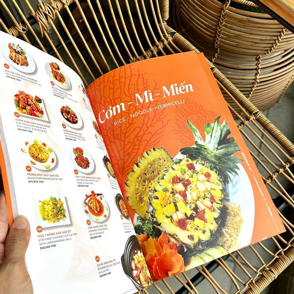 High End Restaurant Menu printing - Custom – Arrow Print Canada